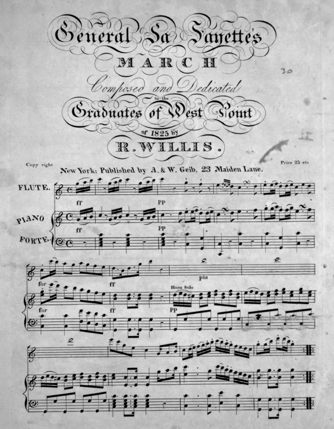General La Fayette’s March – Lafayette 200